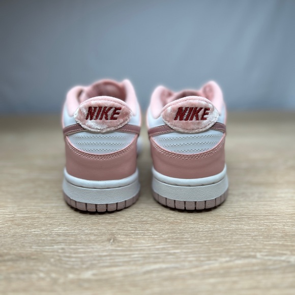 Nike | Shoes | Nike Dunk Low Pink Velvet Sneakers | Poshmark